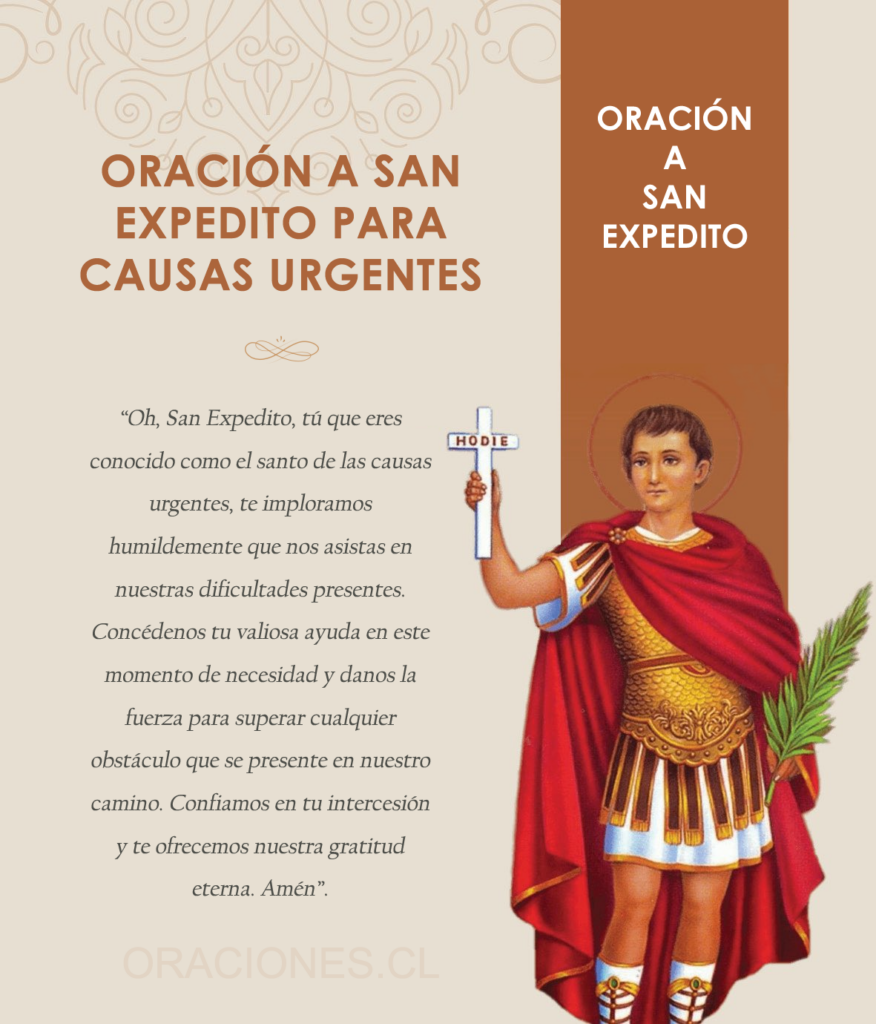 Oración a San Expedito: PROTEGE causas URGENTES YA
